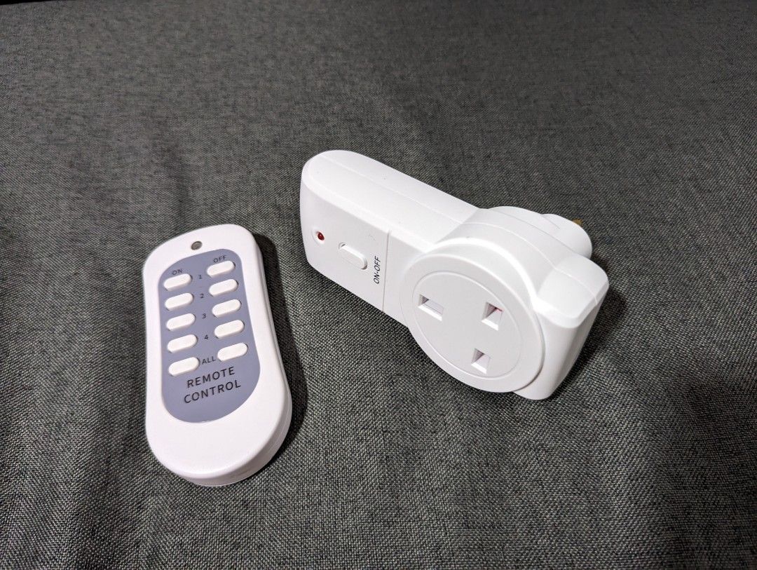 Remote control socket switch and controller, TV & Home Appliances ...