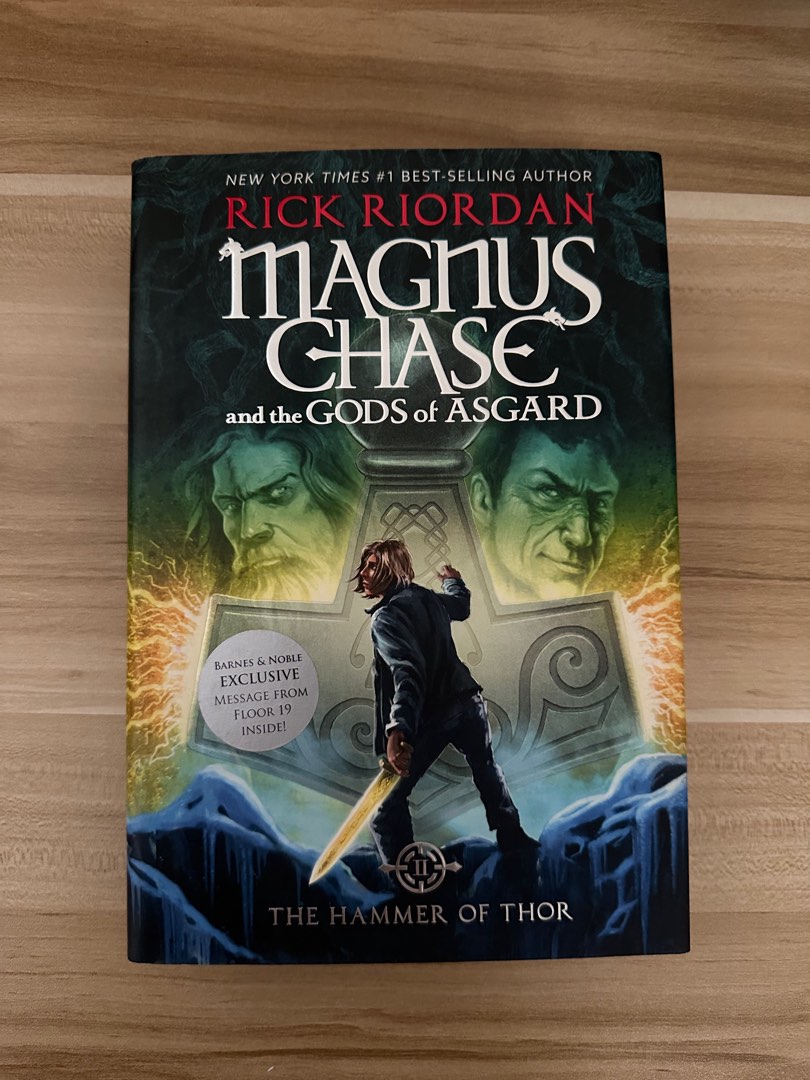 Rick Riordan - Magnus Chase and the gods of asgard The Hammer of Thor ...