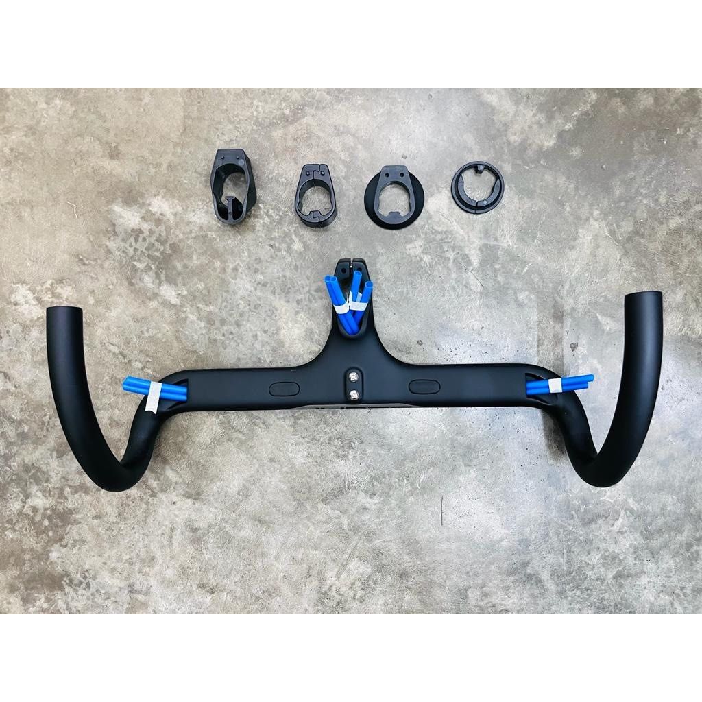 ROADBIKE CARBON INTEGRATED HANDLEBAR - DECAF ARIETE, Sports Equipment ...