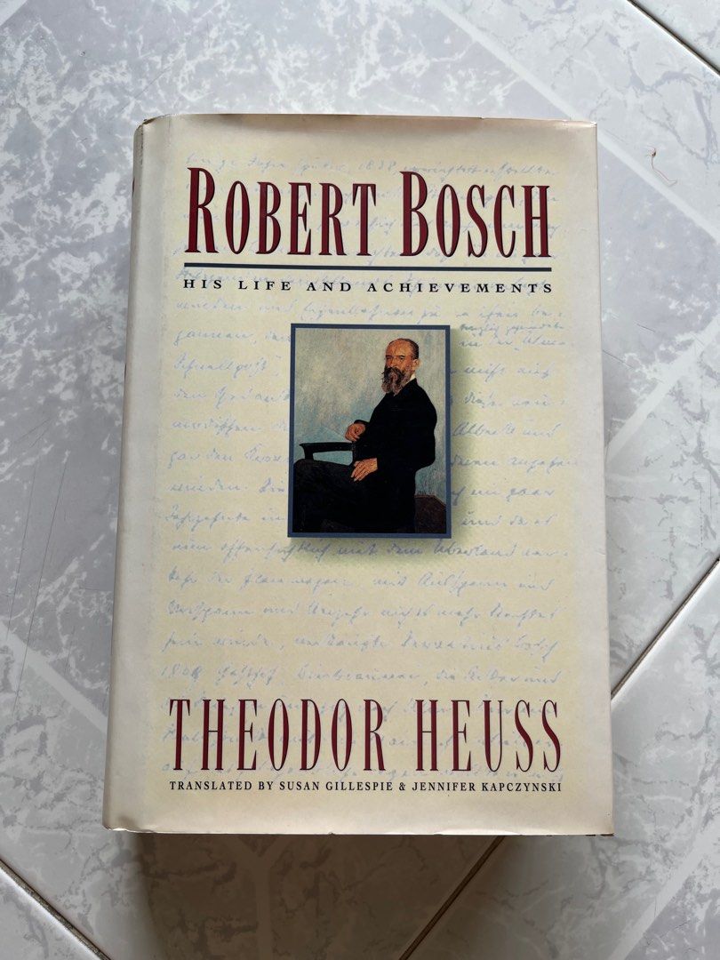 Robert Bosch Book, Hobbies & Toys, Books & Magazines, Fiction & Non ...