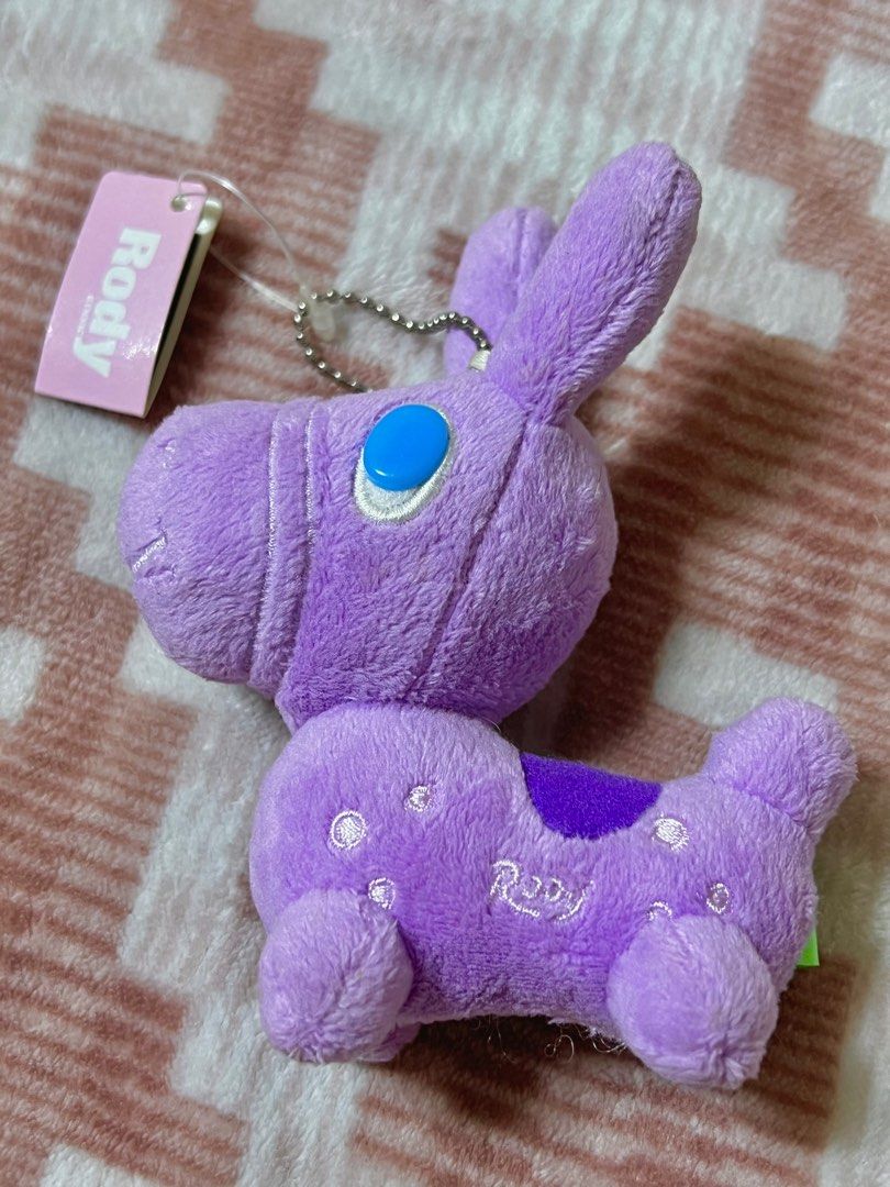RODY Purple Horse Plush Charm Keychain, Hobbies & Toys, Toys & Games on ...