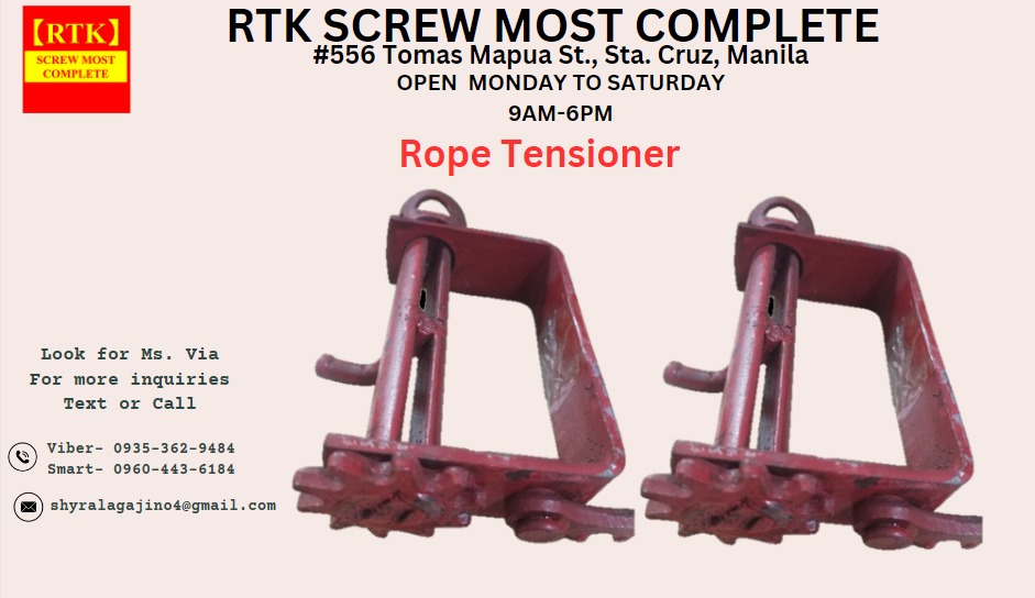 ROPE TENSIONER, Commercial & Industrial, Construction Tools & Equipment ...