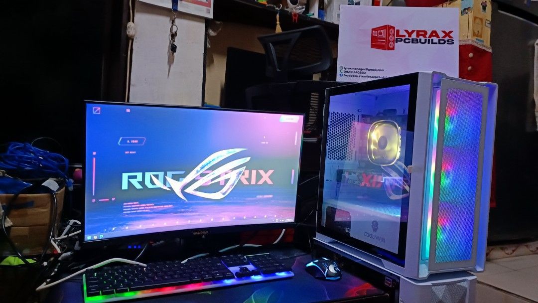 Ryzen 7 + RTX 3050 + 165HZ MONITOR GAMING PC SET, Computers & Tech ...