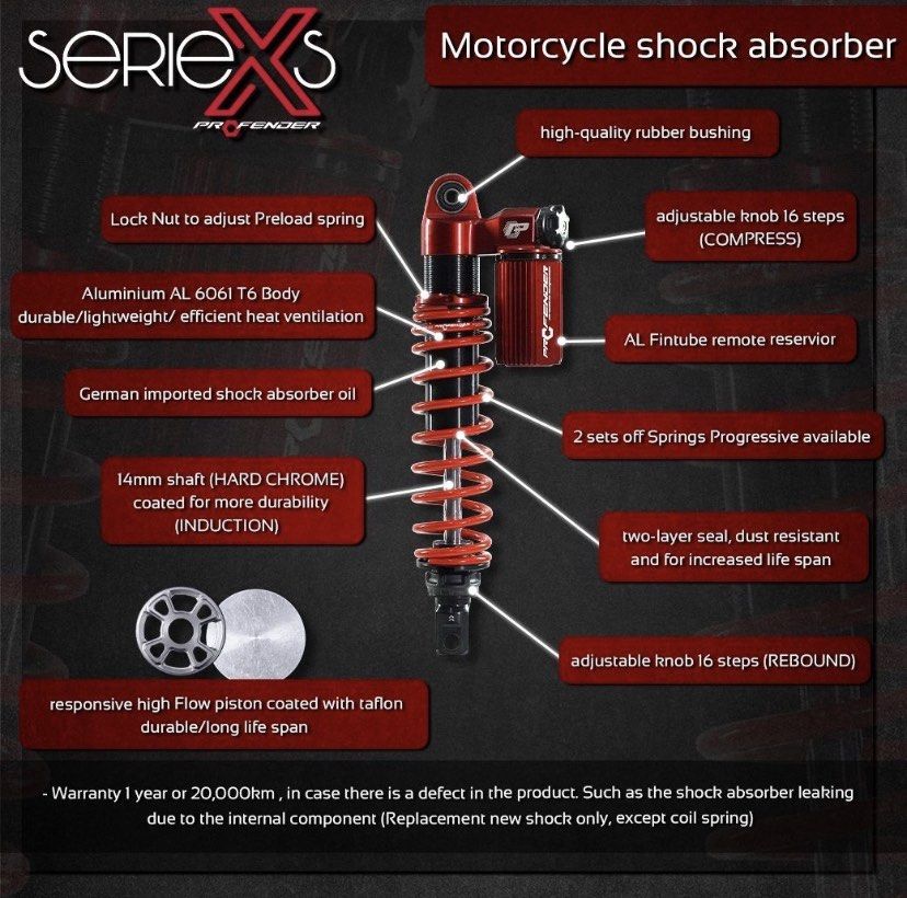 [SALE!!] Profender Suspension (XSeries / Air Series / Flash Series ...