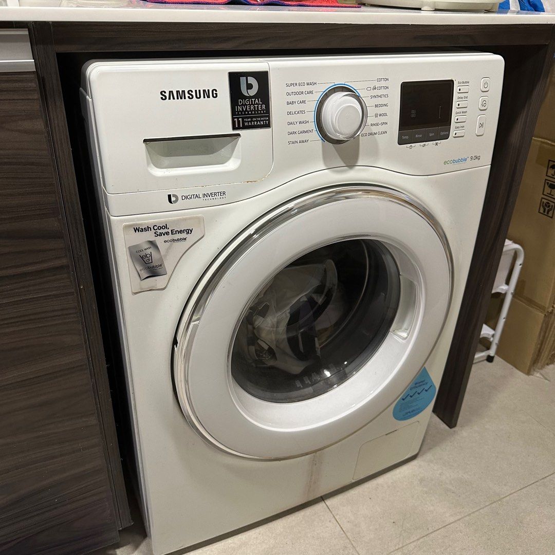 Samsung 9KG Front Load Washing Machine (WW90H5200EW), TV & Home ...