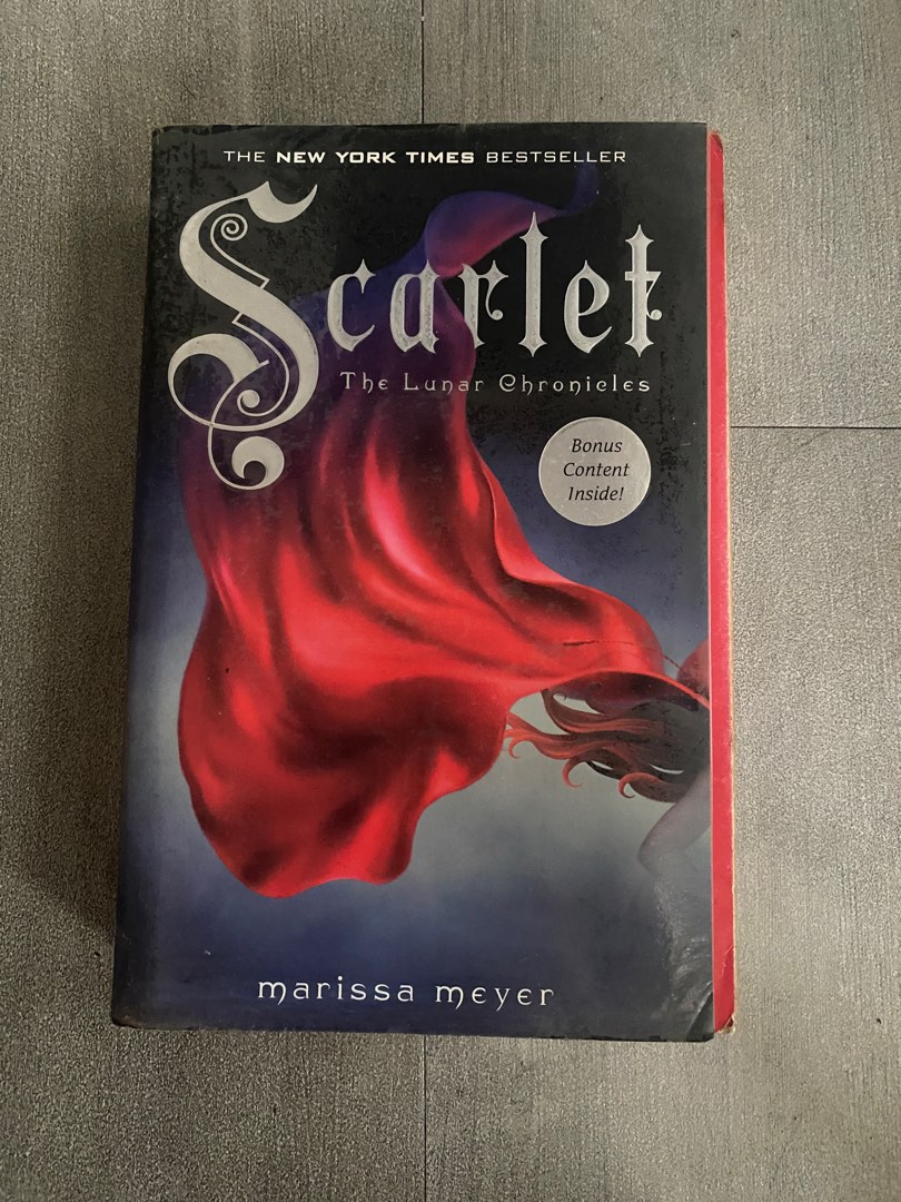 Scarlet: The Lunar Chronicles by Marissa Meyers, Hobbies & Toys, Books ...