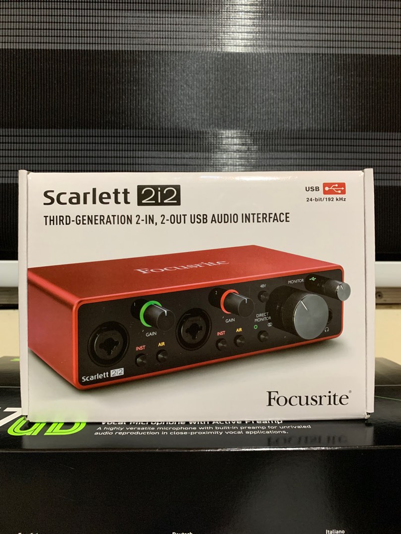 Scarlett 2i2 3rd gen, Audio, Soundbars, Speakers & Amplifiers on Carousell