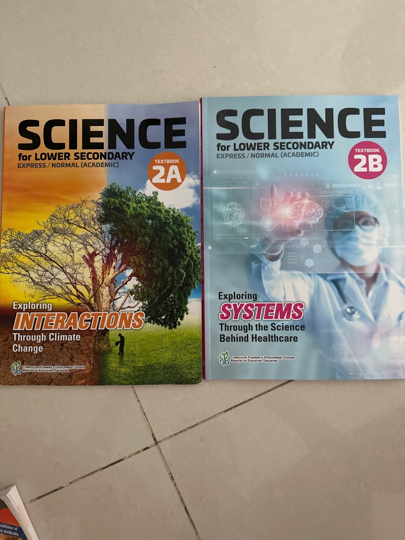 Science Textbooks for Lower Secondary 2A & 2B, Hobbies & Toys, Books ...
