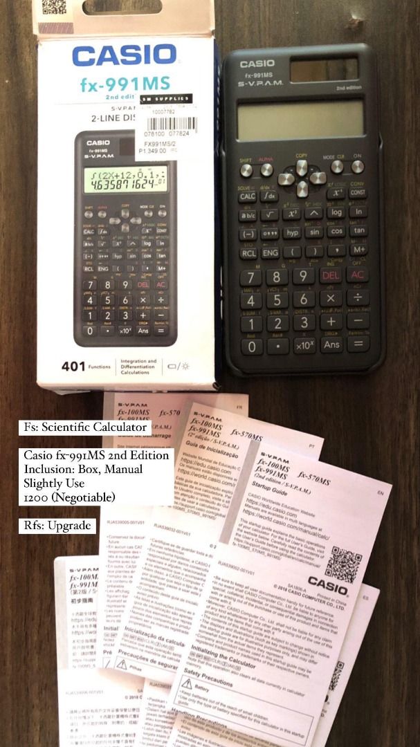 Scientific Calculator, Everything Else, Others on Carousell