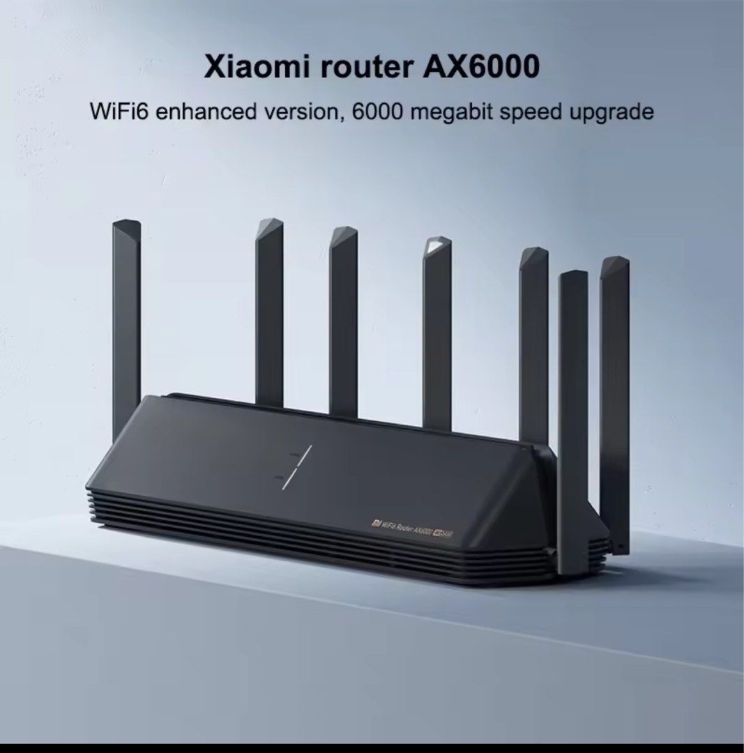 Sealed Xiaomi AX6000 Router (CN set), Computers & Tech, Parts ...