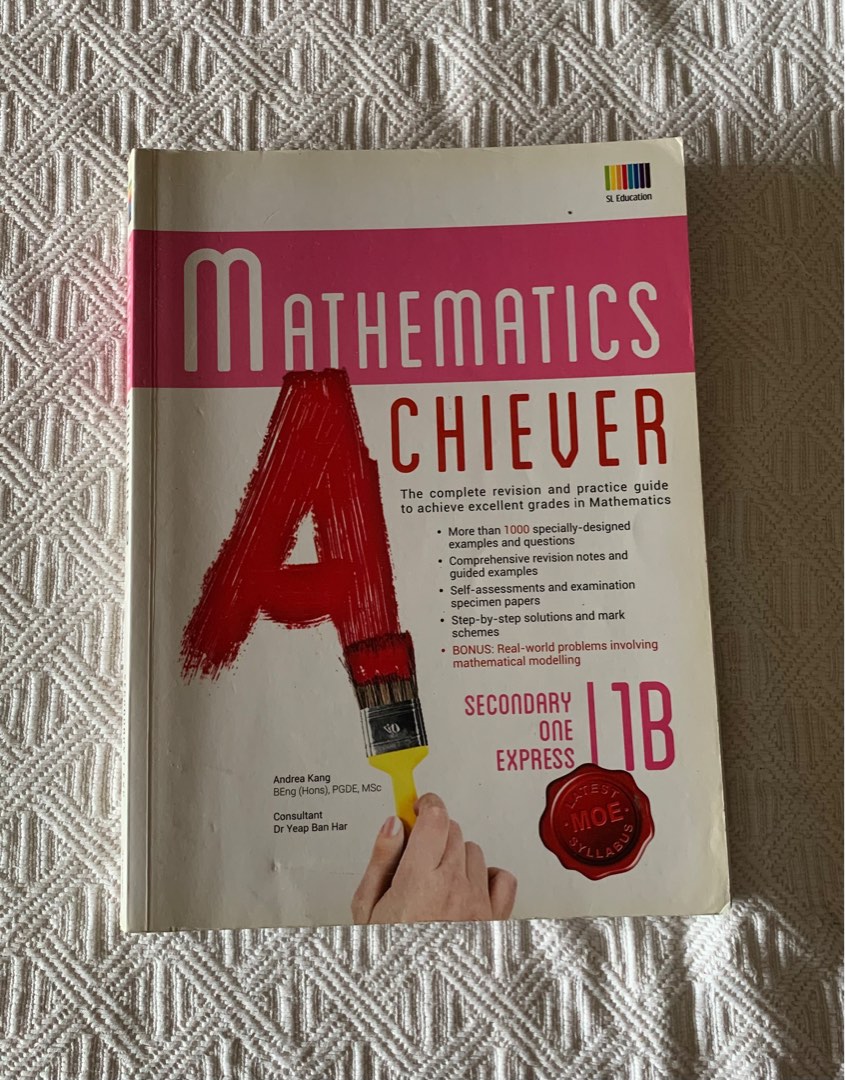 Sec 1 math exercise book, Hobbies & Toys, Books & Magazines, Textbooks ...