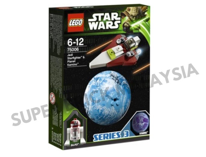 SET 75006 LEGO STAR WARS - Jedi Starfighter & Planet Kamino - BRAND NEW ...