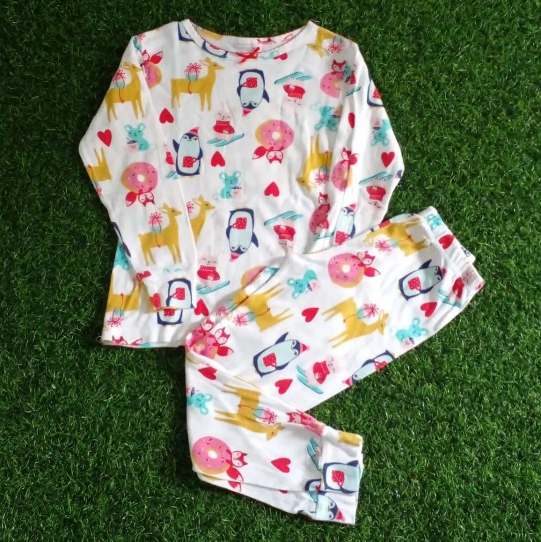 Set bobo anak piama anak, Bayi & Anak, Baju Anak Perempuan, 4 hingga 7 ...