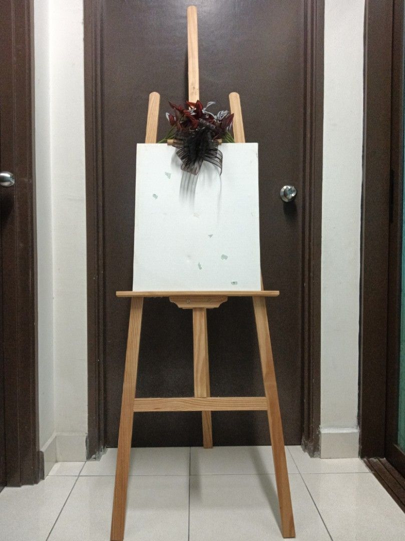 SEWA Welcome Board Stand | Wooden Easel Stand | Portable Stand Display ...