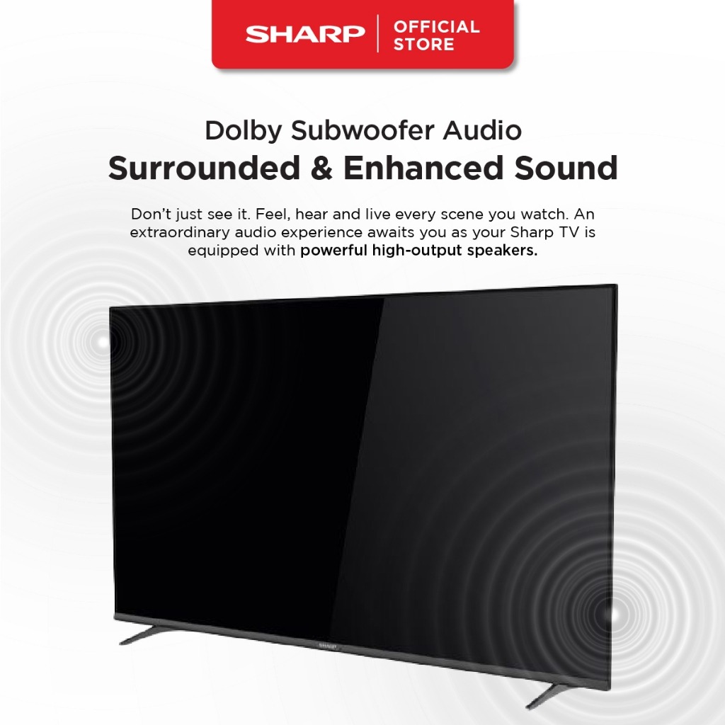 SHARP JAPAN 50 4K UHD Smart TV | Netflix, Youtube, Prime Video & Browser | 3 Years Warranty ...