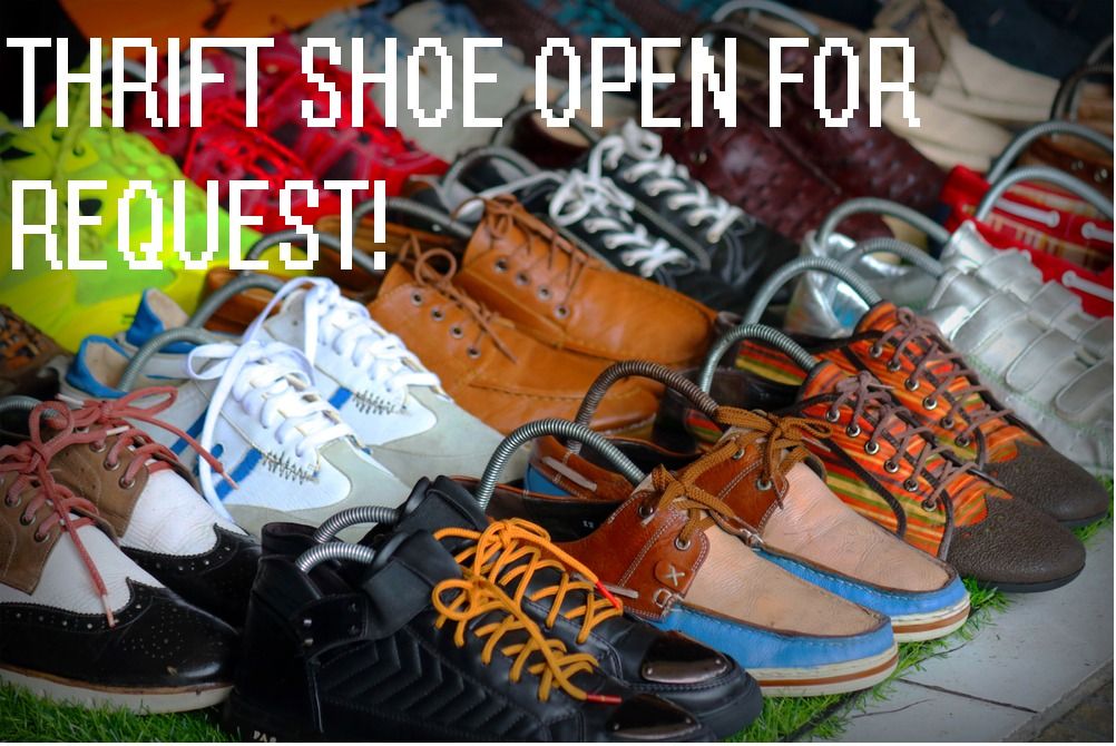 Shoe Request (thrifted), Announcements on Carousell