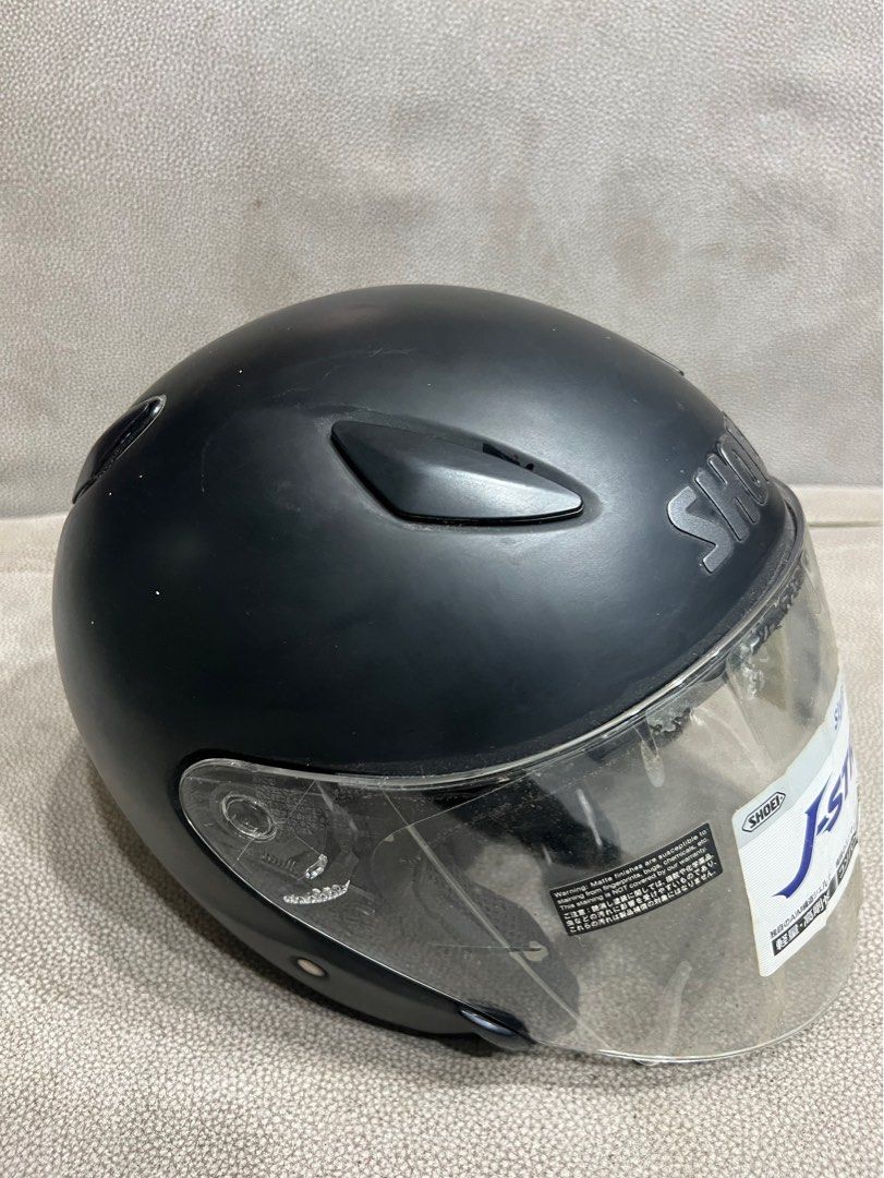 Shoei J Stream Matte Black, Motorcycles, Motorcycle Accessories on ...