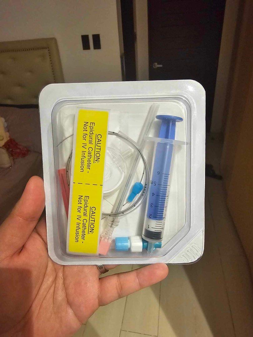 Single Use Epidural Kit, Health & Nutrition, Medical Supplies & Tools ...