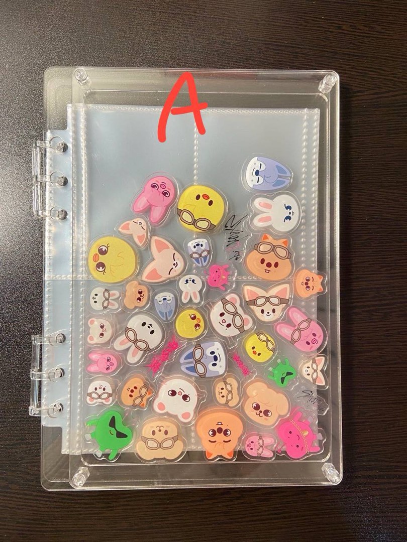 SKZ & SKZOO Shakeable A5 PC Card folder, Hobbies & Toys, Memorabilia ...