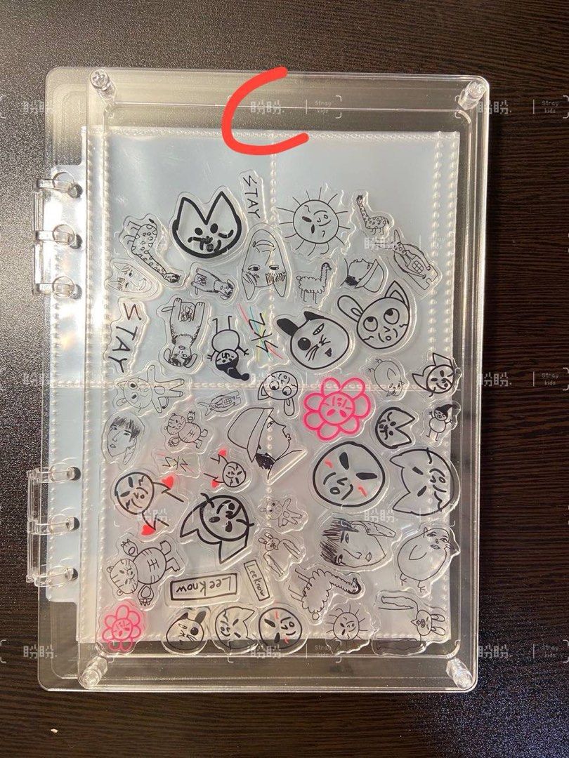 SKZ & SKZOO Shakeable A5 PC Card folder, Hobbies & Toys, Memorabilia ...