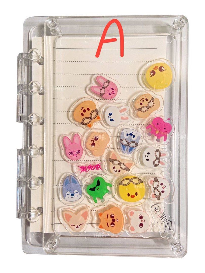 SKZ & SKZOO Shakeable A7 notebook, Hobbies & Toys, Memorabilia ...