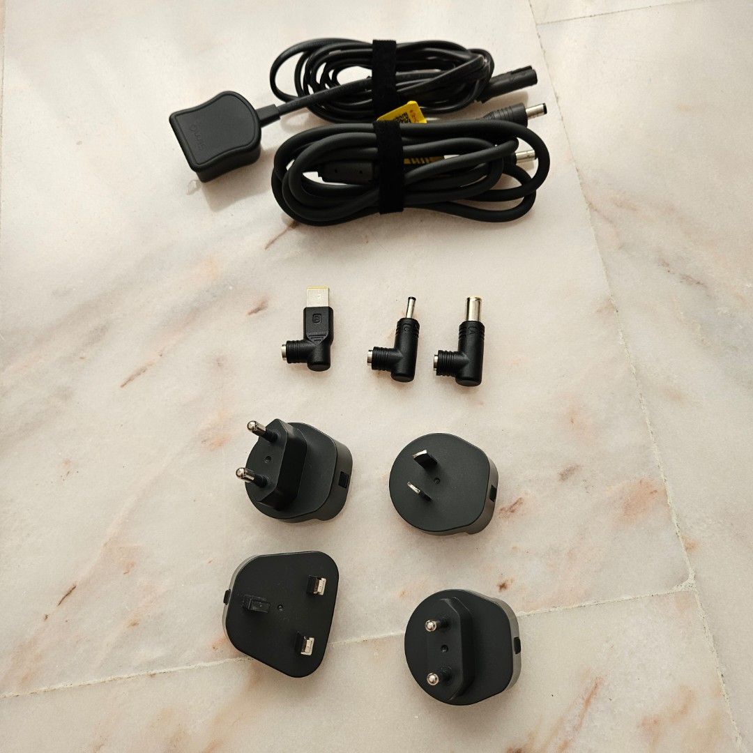 SlimQ 240w GaN charger with Lenovo adapters, Computers & Tech, Parts ...