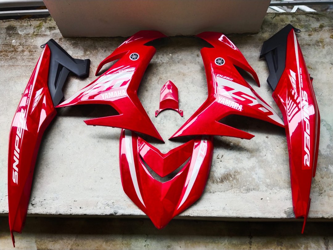 Y15 V2 Coverset, Motorcycles, Motorcycle Accessories on Carousell