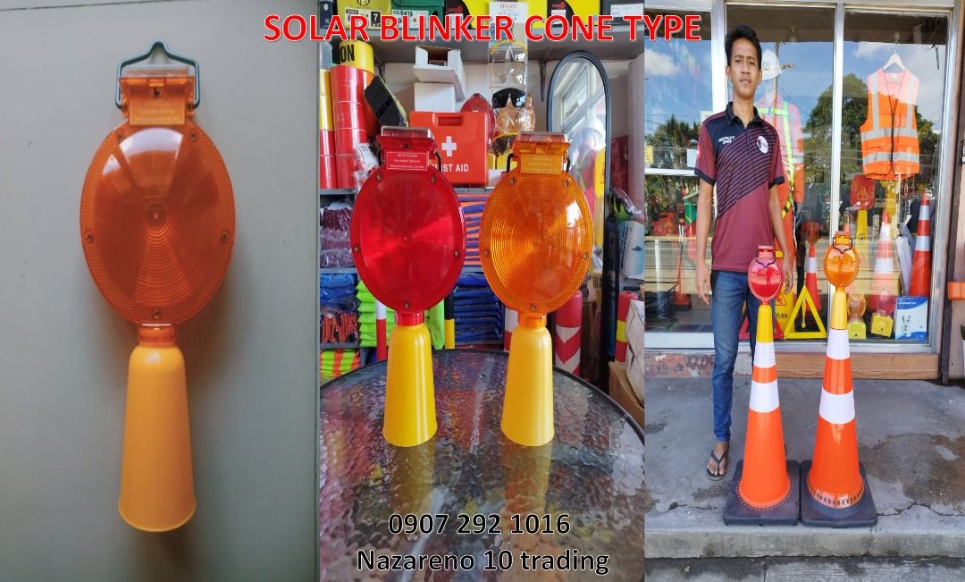 Solar blinker cone type 70, Commercial & Industrial, Construction ...