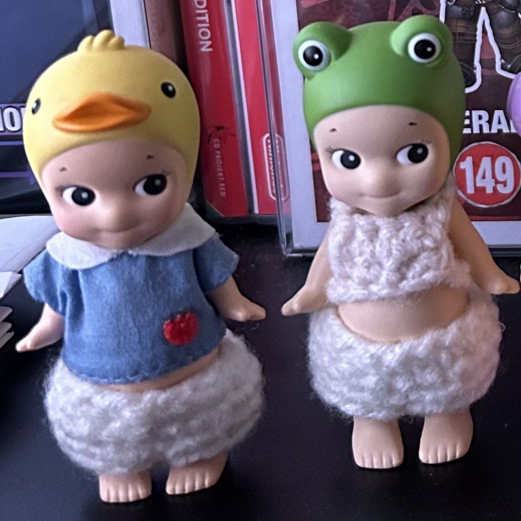Sonny angel duck frog set, Hobbies & Toys, Toys & Games on Carousell