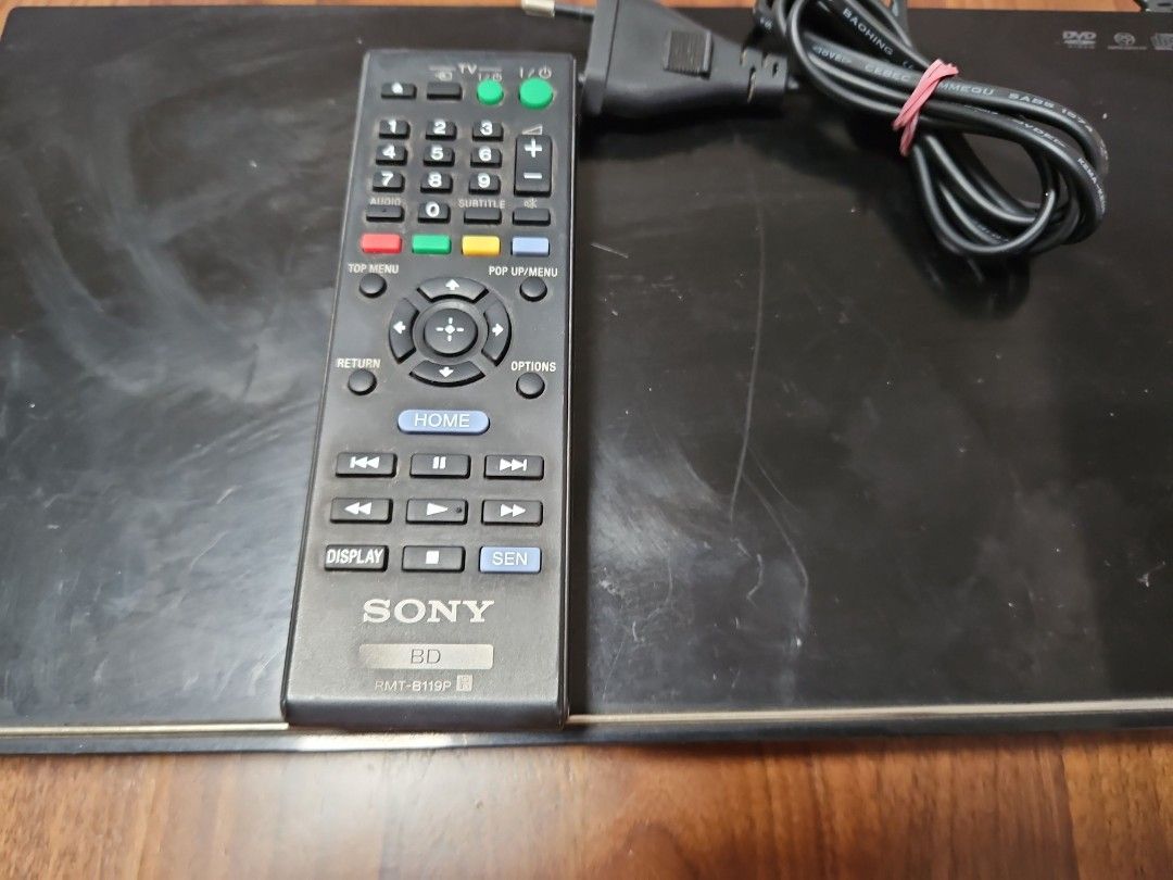 SONY Blue Ray 3D Player, TV & Home Appliances, TV & Entertainment, Blu ...