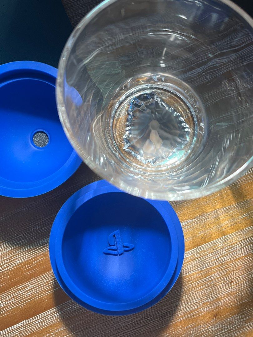 Sony Playstation Whisky Glass & Ice Maker (RARE), Furniture & Home ...