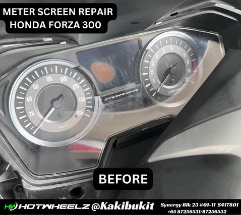 SPEEDOMETER REPAIR/LCD SCREEN REPAIR-HONDA FORZA 300/FORZA 350 ...
