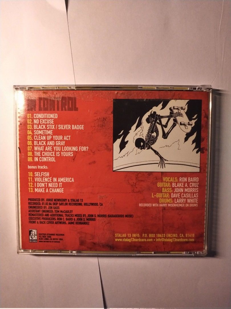 STALAG 13 "In Control" CD, Hobbies & Toys, Music & Media, CDs & DVDs on ...