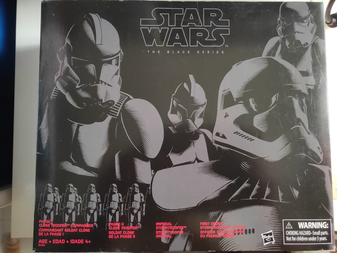 Star Wars Black Series Exclusives Stormtrooper & Clonetrooper set ...