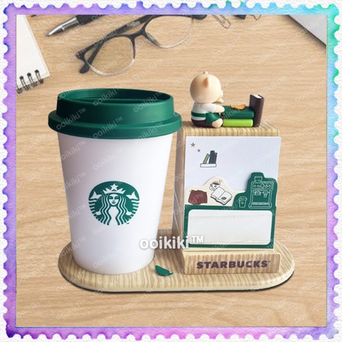 STARBUCKS pen holder container table stationery stand organizer office ...