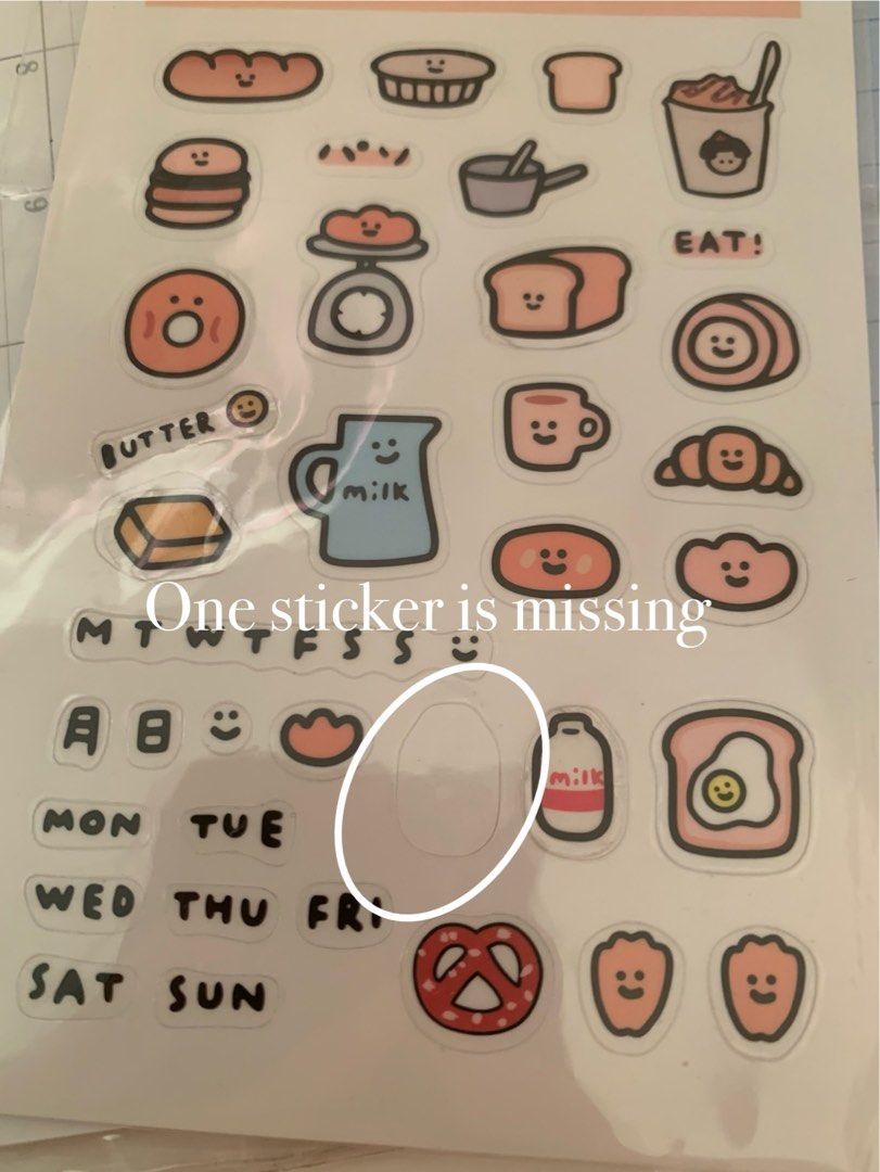 Stickers/ stationary / muji paper for bujo/ school use, Hobbies & Toys ...