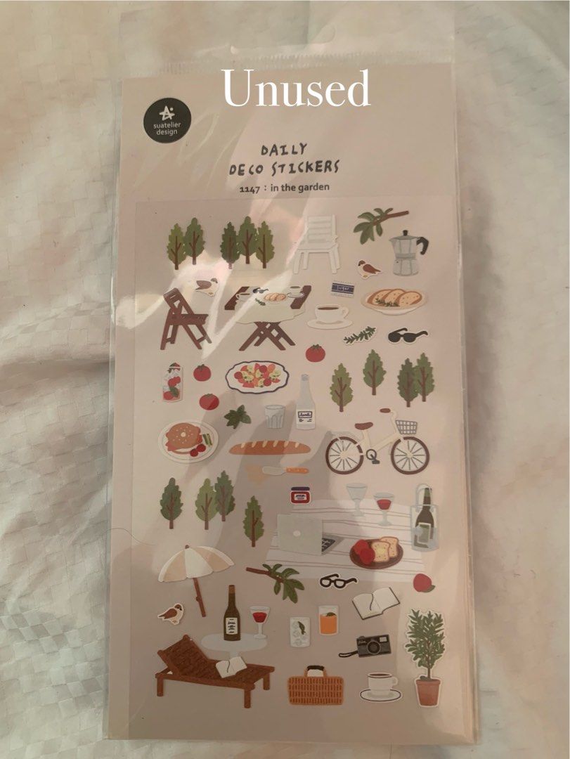 Stickers/ stationary / muji paper for bujo/ school use, Hobbies & Toys ...