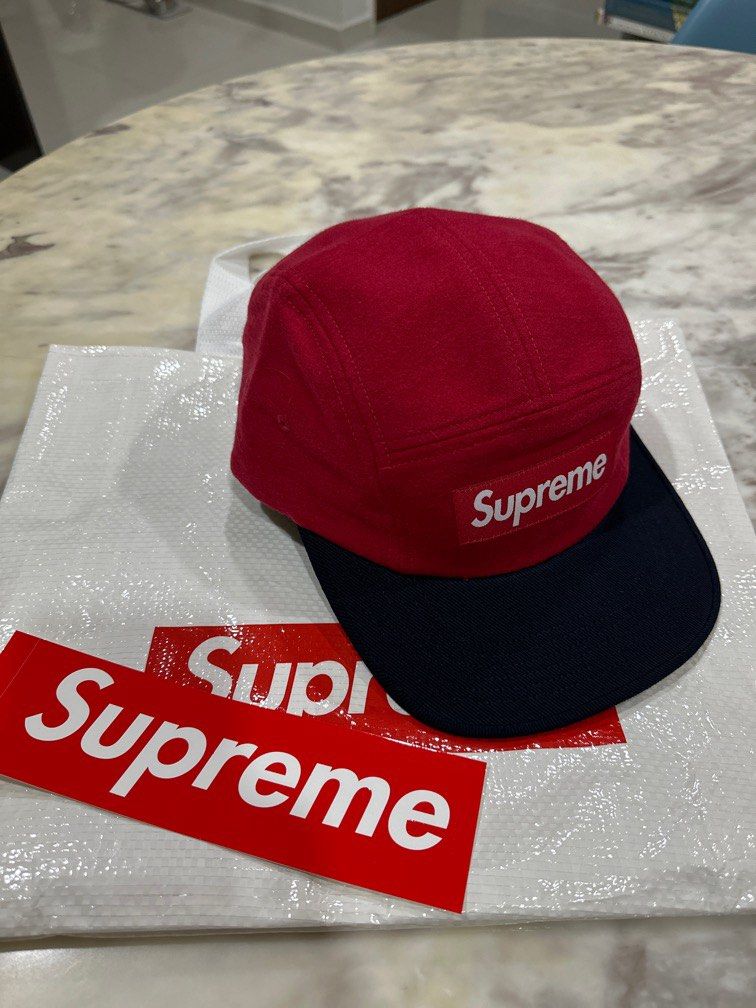 Supreme 5 panel cap, Men's Fashion, Watches & Accessories, Caps & Hats ...