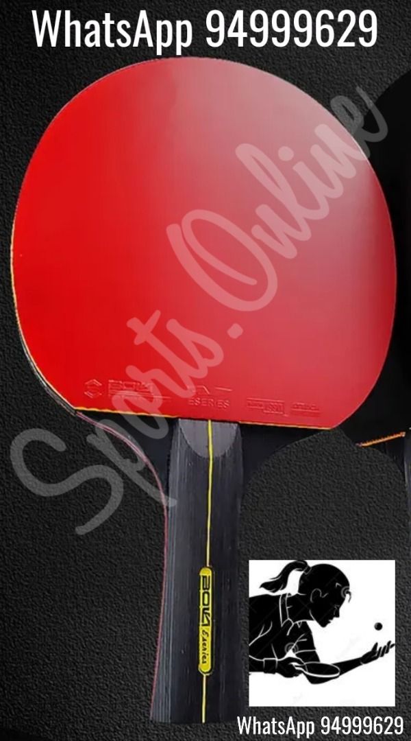 Table Tennis Rackets / Ping Pong Bats * Handshake and Pen-hold ...