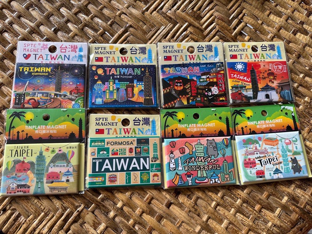 taiwan ref magnets/souveneir, Hobbies & Toys, Travel, Travel Essentials ...