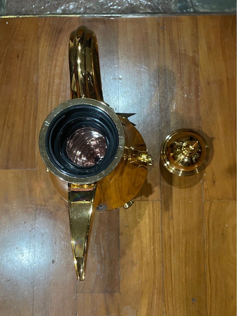 Taknas Arabic Gold Vacuum Flask, Furniture & Home Living, Kitchenware ...