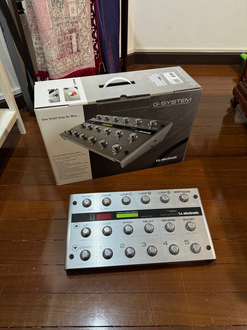 TC Electronic G.System Guitar Multi Effect Pedal, Hobbies & Toys, Music ...
