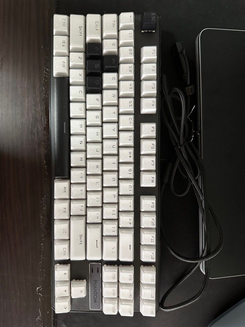 Techware Phantom 87SE (Extra White Keycaps with Original Keycaps ...