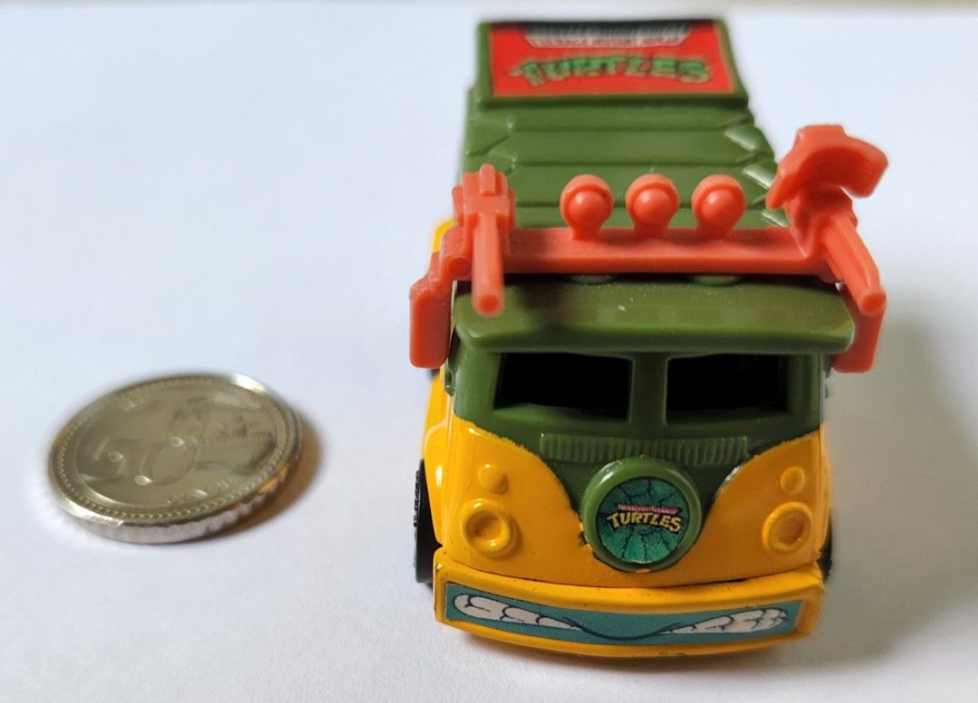 Teenage Mutant Ninja Turtle TMNT mirage 1994 micro party wagon, Hobbies ...