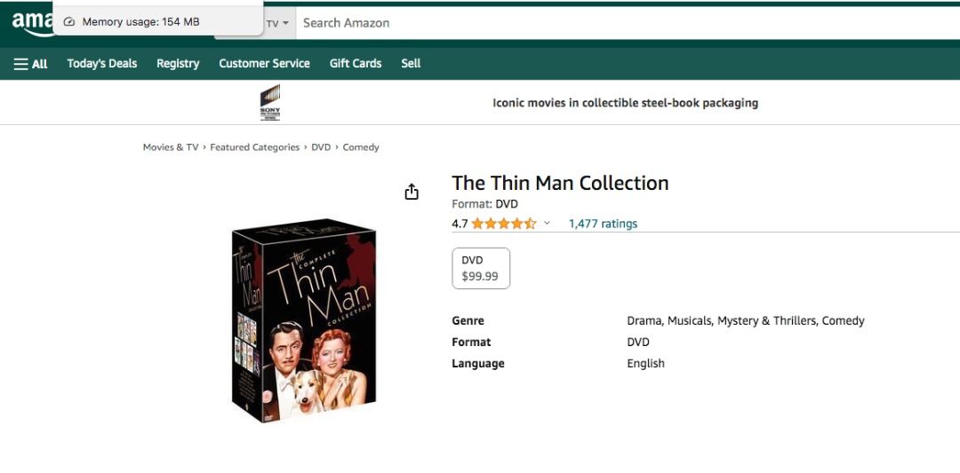 The Complete Thin Man Collection 7-Disc DVD Box Set, Everything Else, Others on Carousell