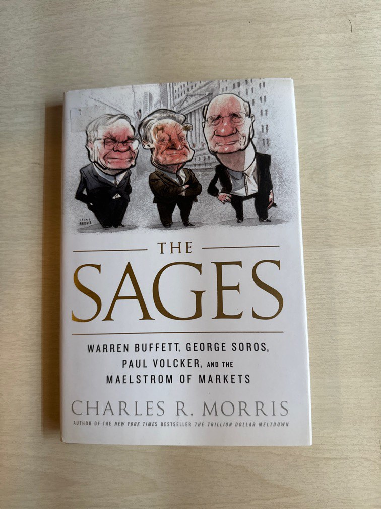 The Sages Warren Buffett, George Soros, Paul Volcker Investment Book by ...
