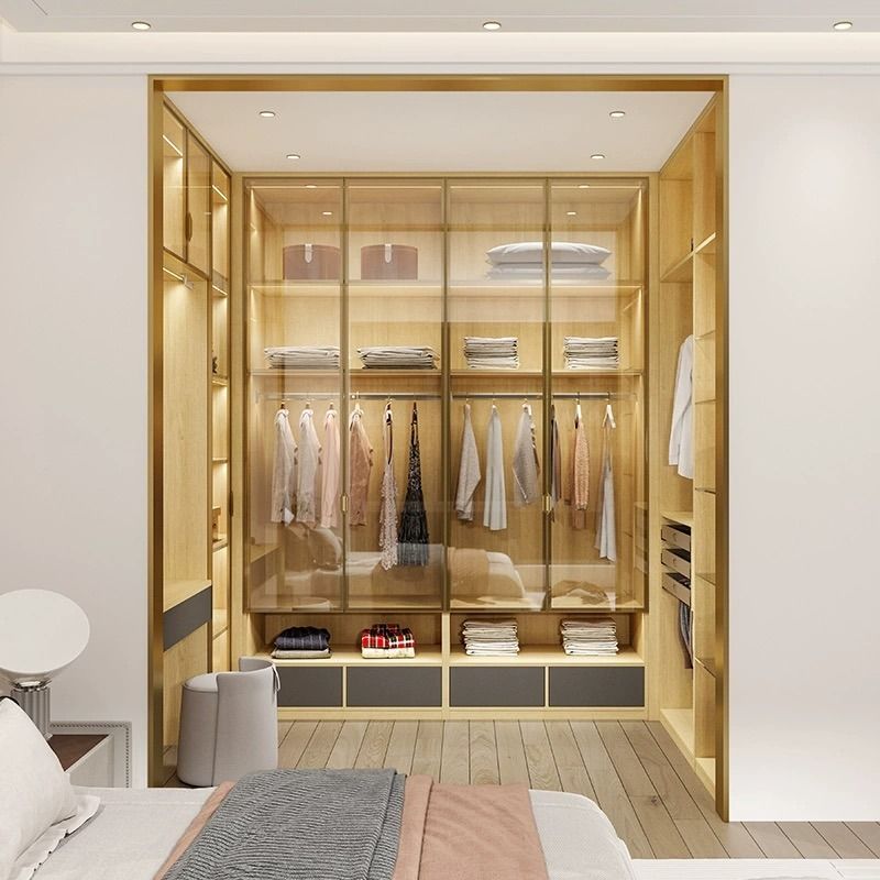 The Ultimate Master Bedroom Wardrobe: U-shaped Design Brilliance ...
