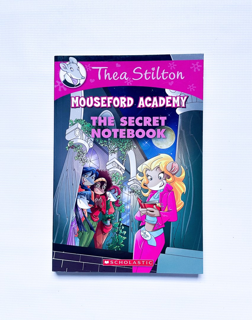 Thea Stilton Mouseford Academy THE SECRET NOTEBOOK, Hobbies & Toys ...