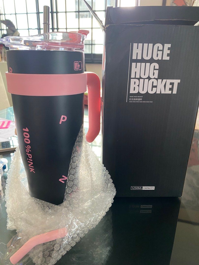 Thermal Flask blackpink thumbler cold cup, Furniture & Home Living ...