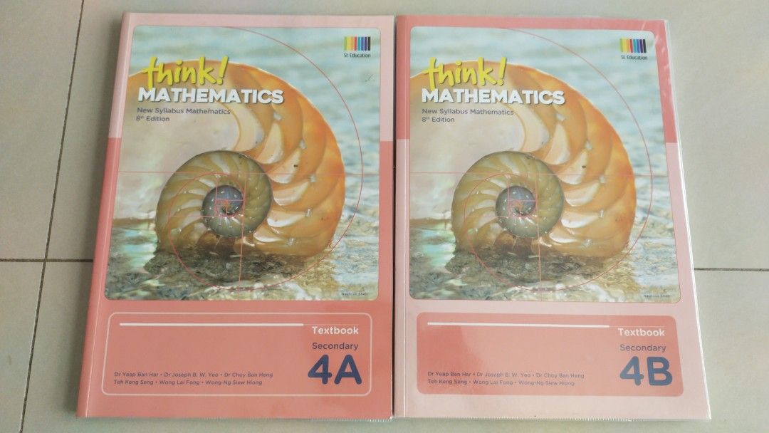 Think math textbook (4a and 4b), Hobbies & Toys, Books & Magazines ...